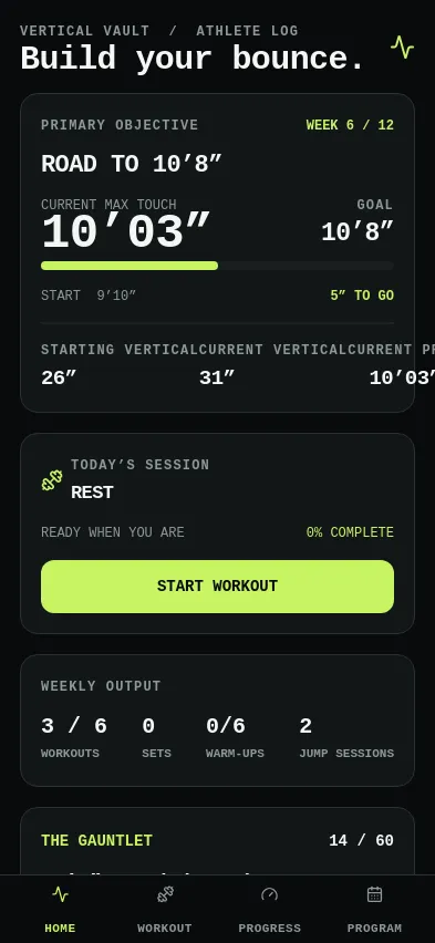 Vertical Vault: Jump Training