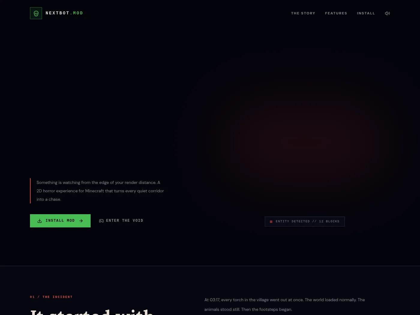 Minecraft Horror Next Bot Mod