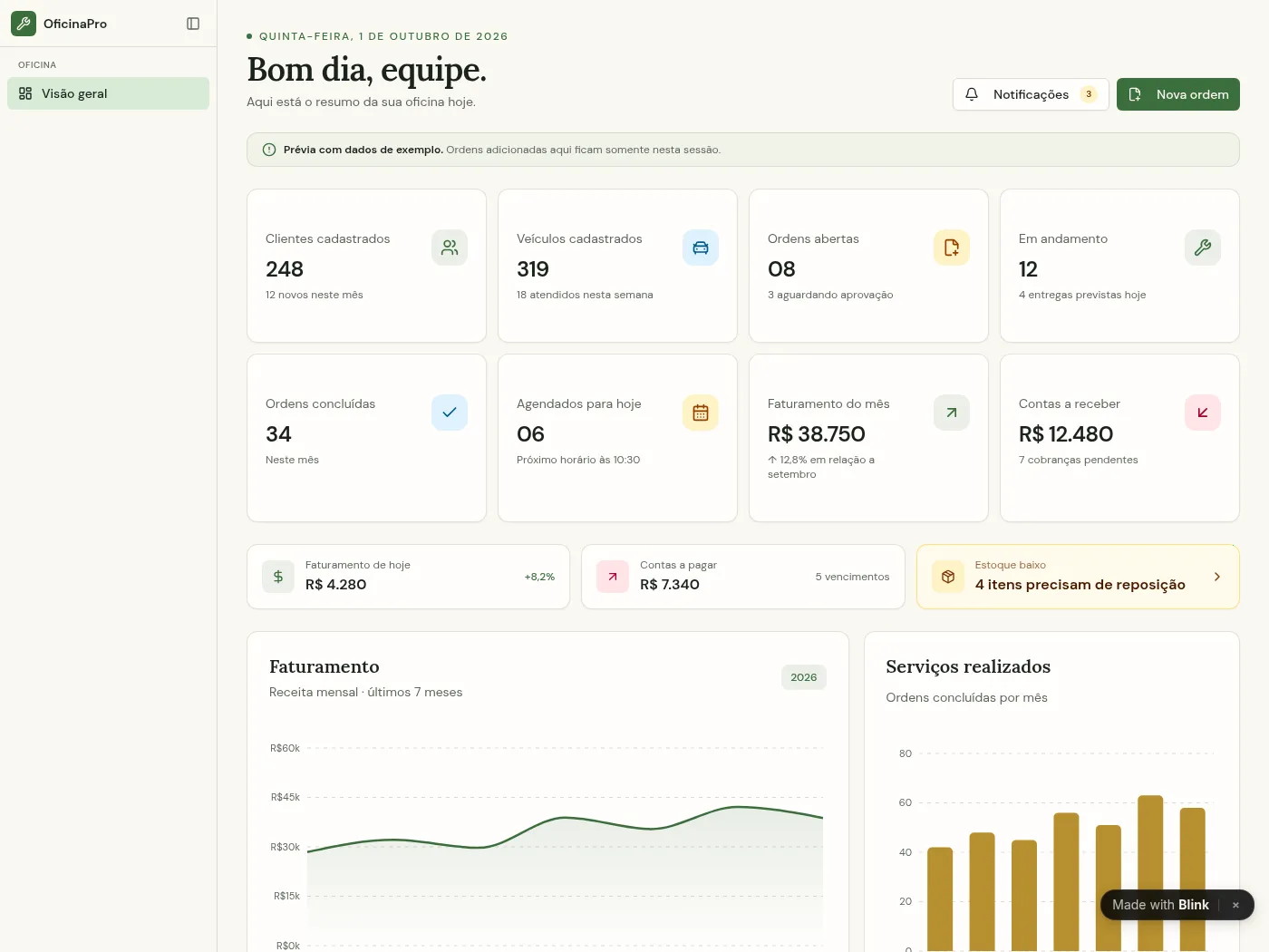 OficinaPro Manager