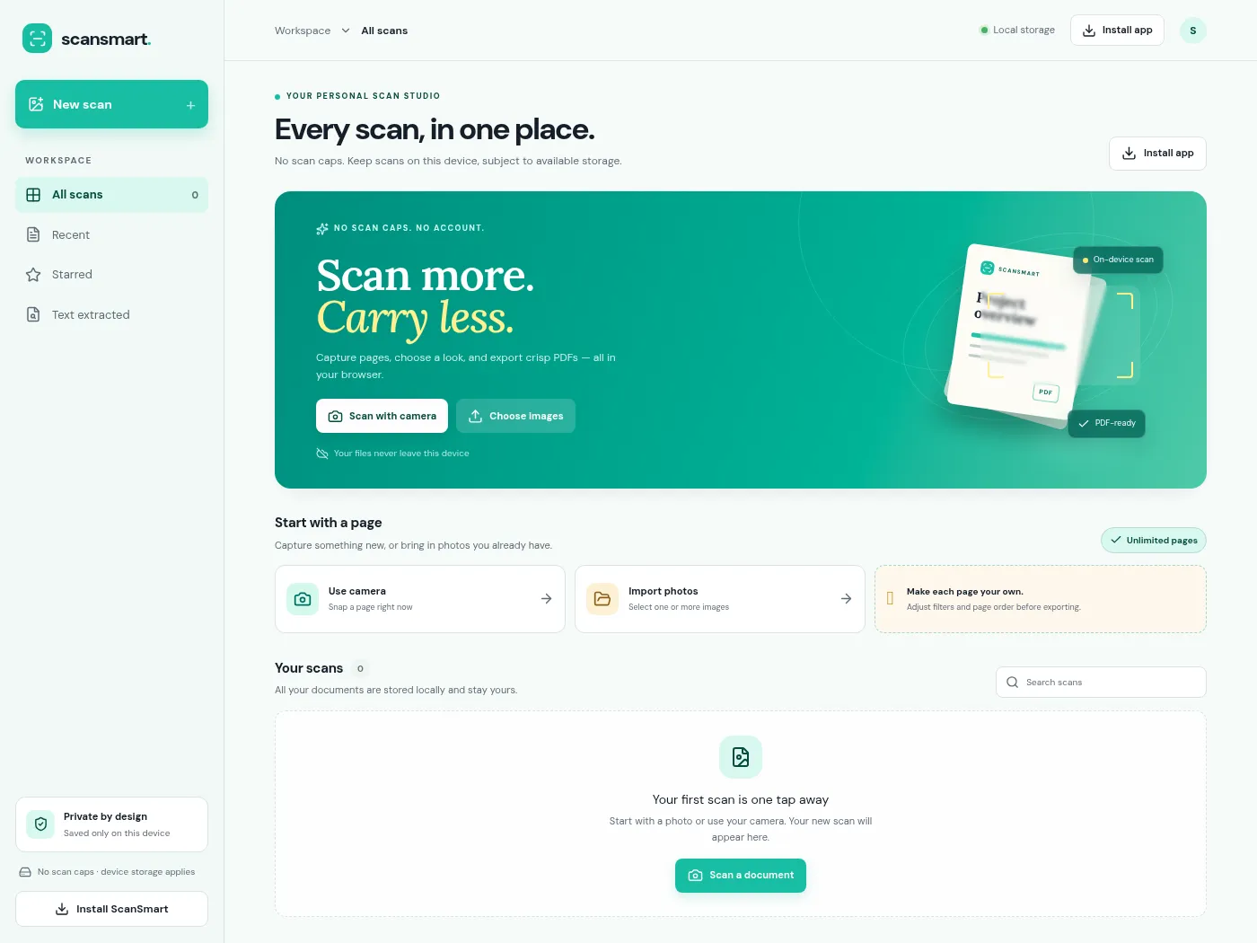 ScanSmart PWA