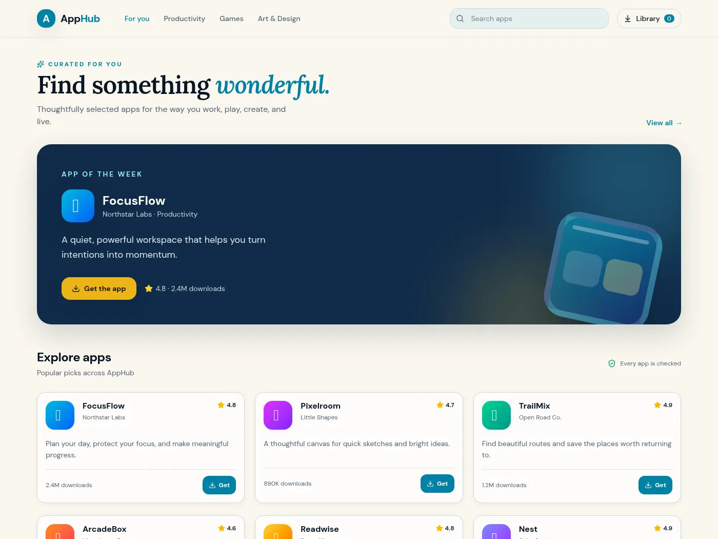 AppHub Marketplace
