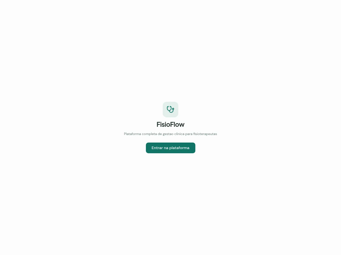 FisioFlow Clinic Manager