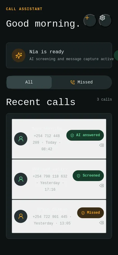 AI Dialer Assistant