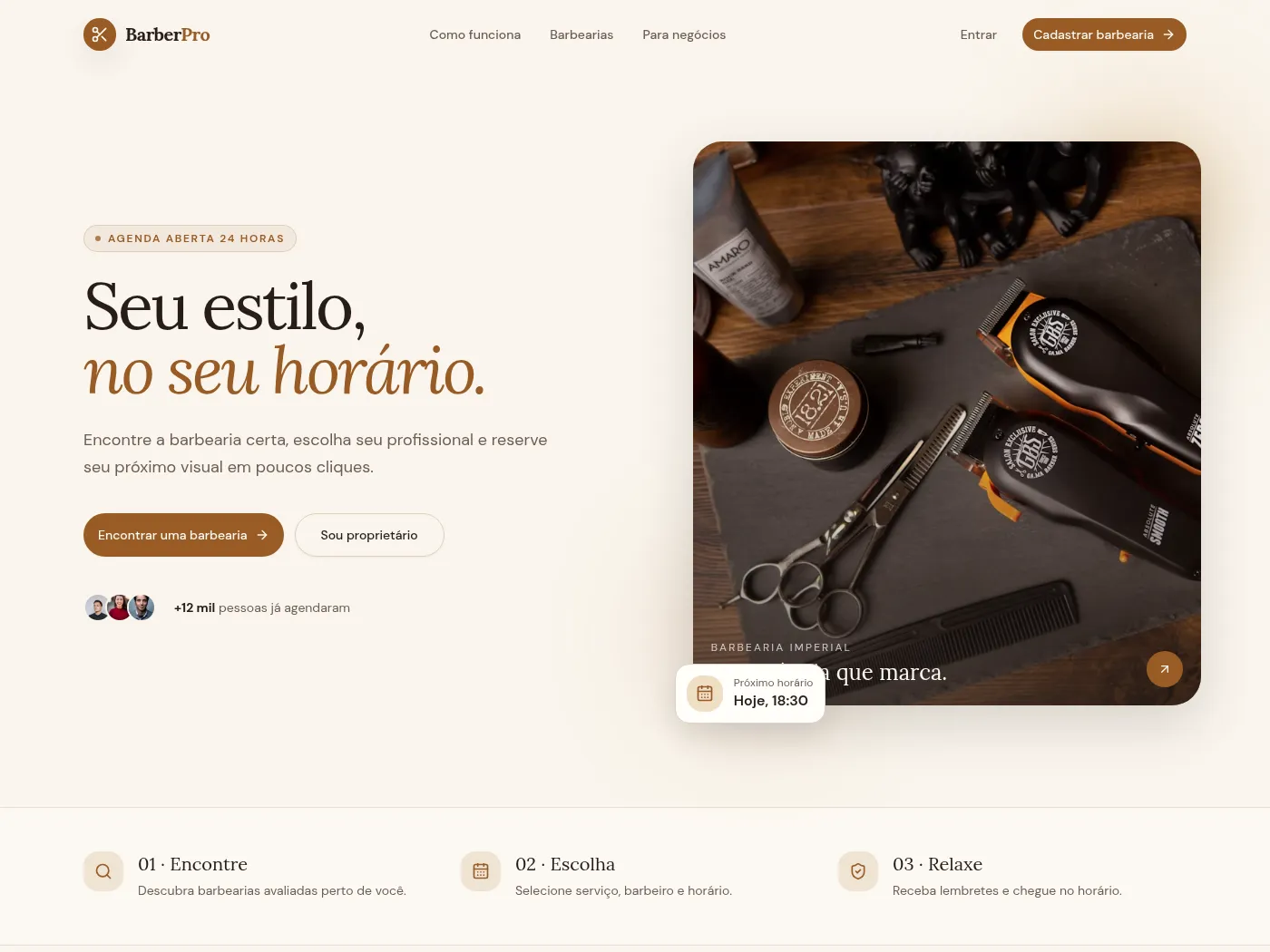 BarberPro Scheduler