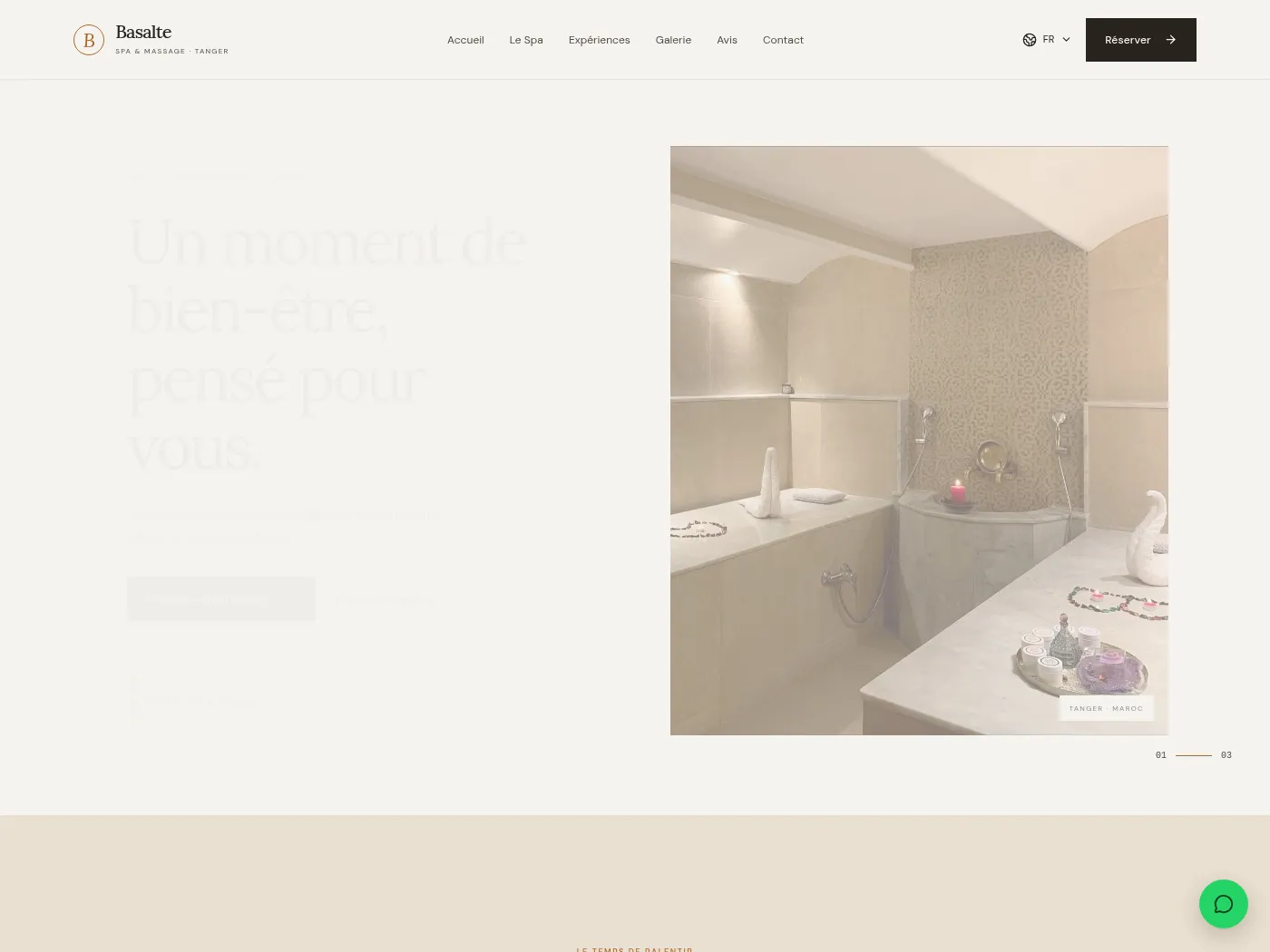 Basalte Spa & Massage Web