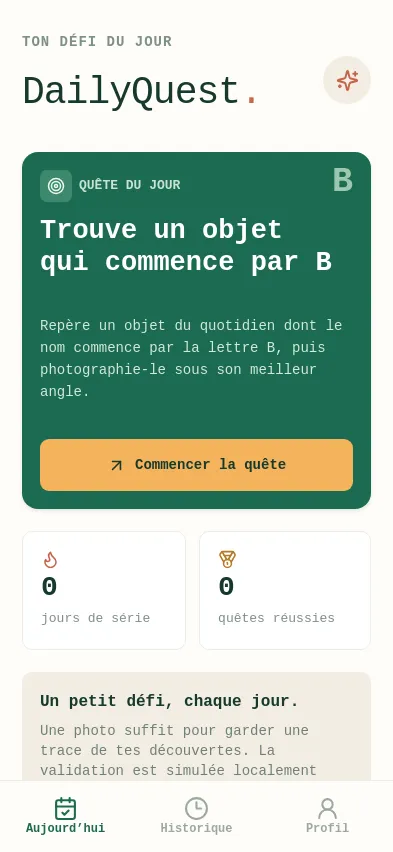 DailyQuest Mobile
