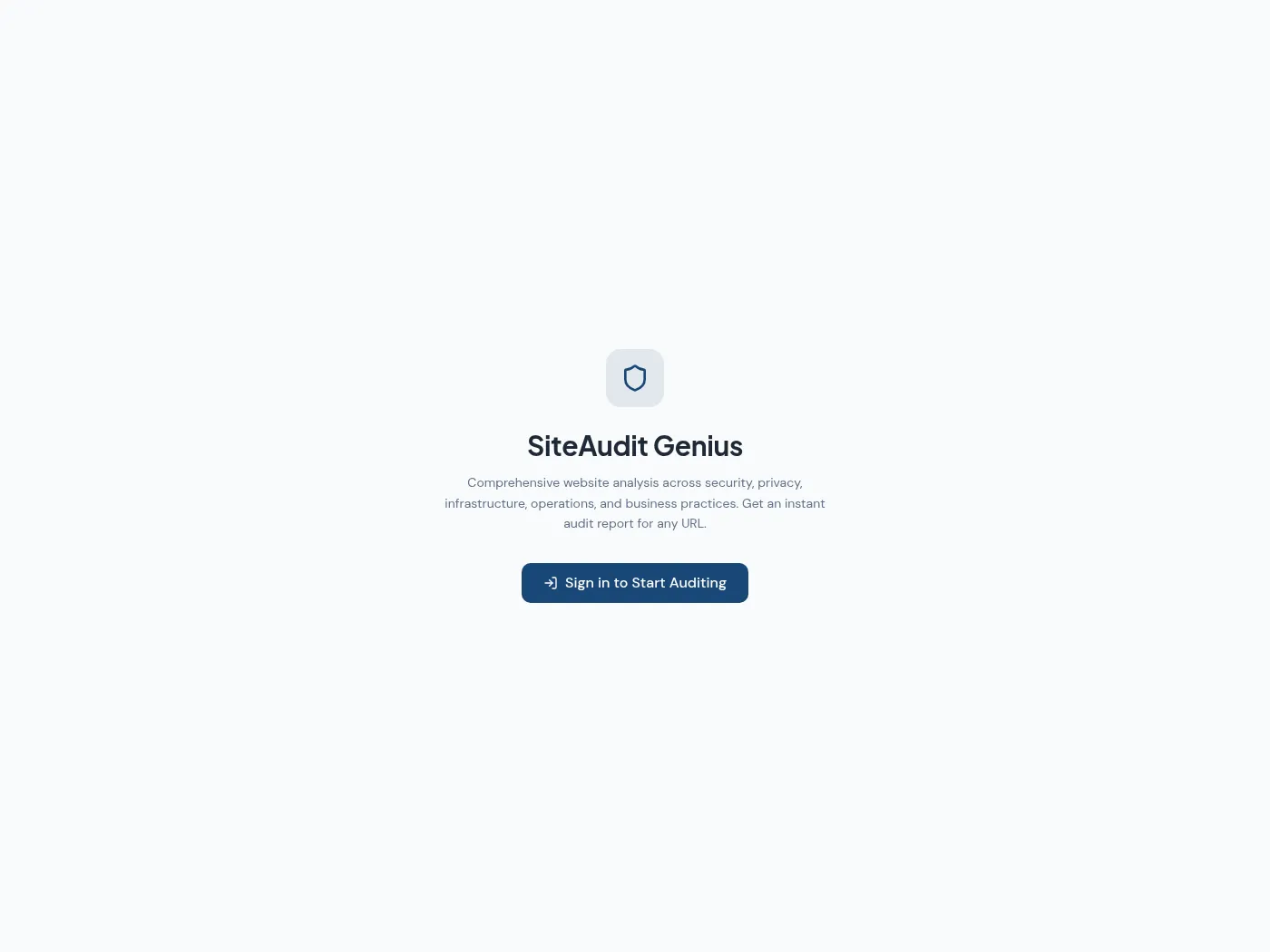 SiteAudit Genius