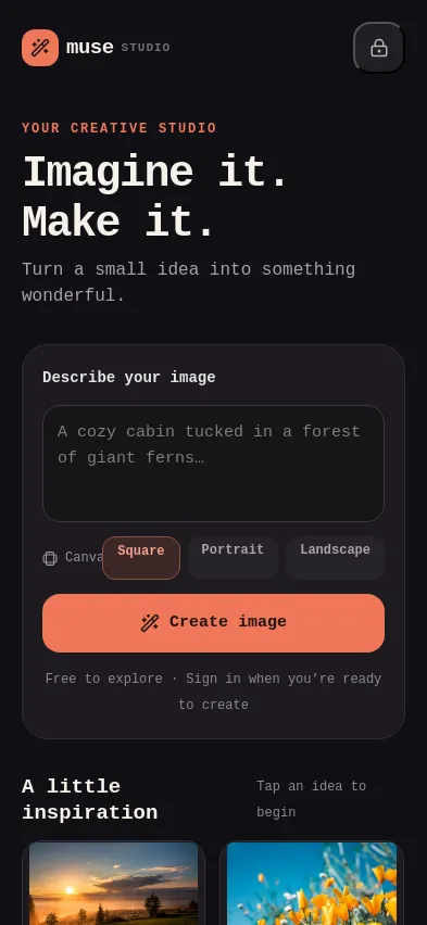 Image Creator App