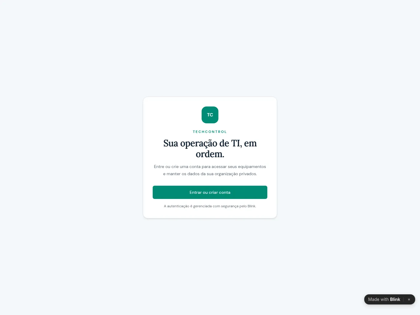 TechControl Platform