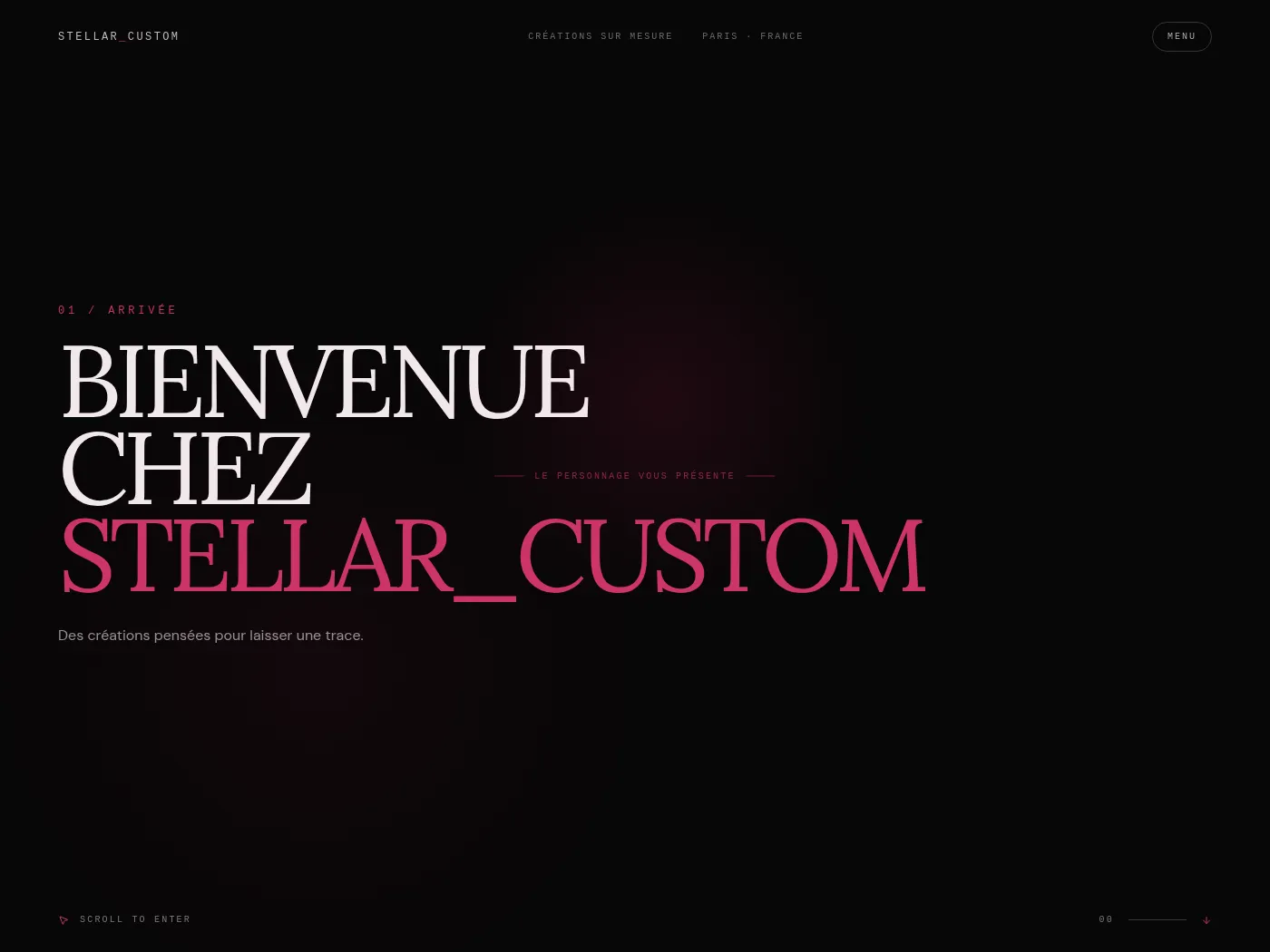 Stellar_Custom 3D Cinematic Web