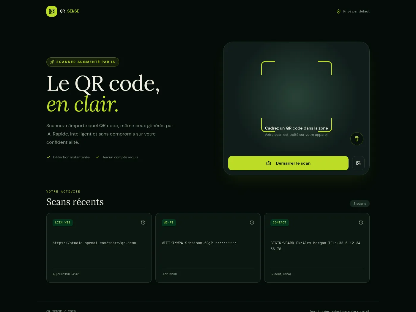 AI QR Scanner App
