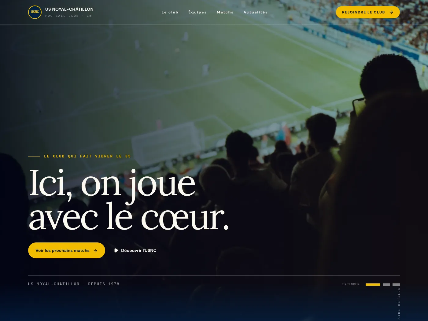 USNC Football Club Site