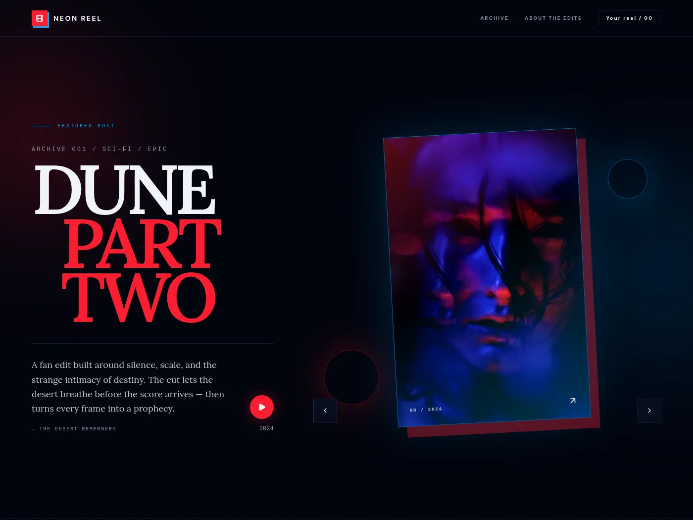 Neon Poster Showcase
