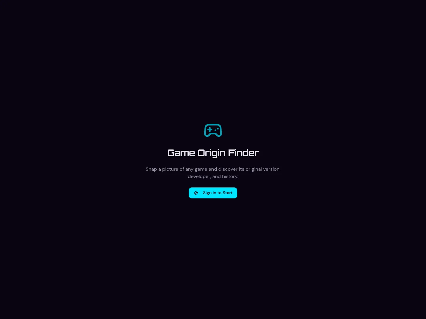 Game Origin Finder