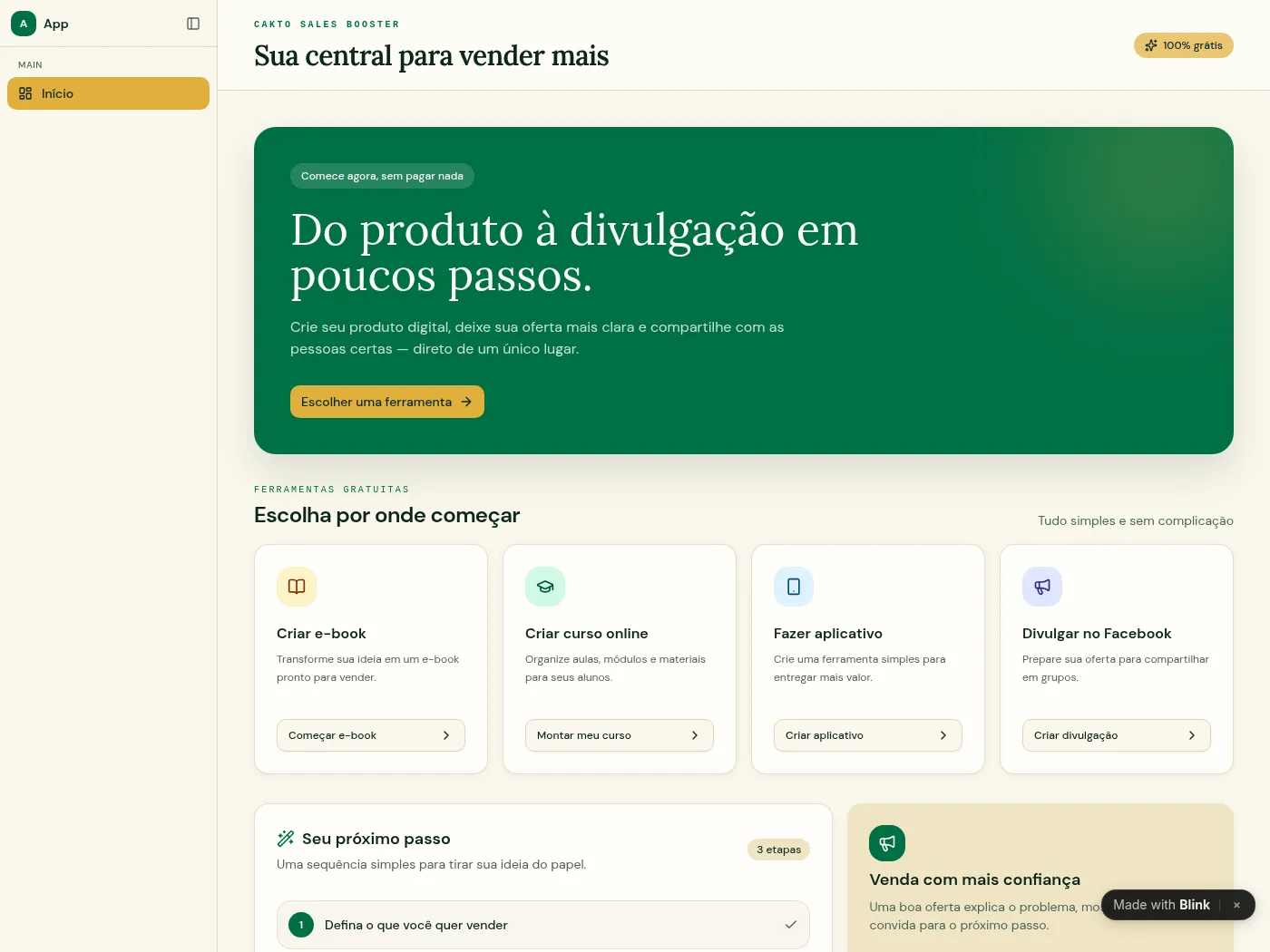 Cakto Sales Booster
