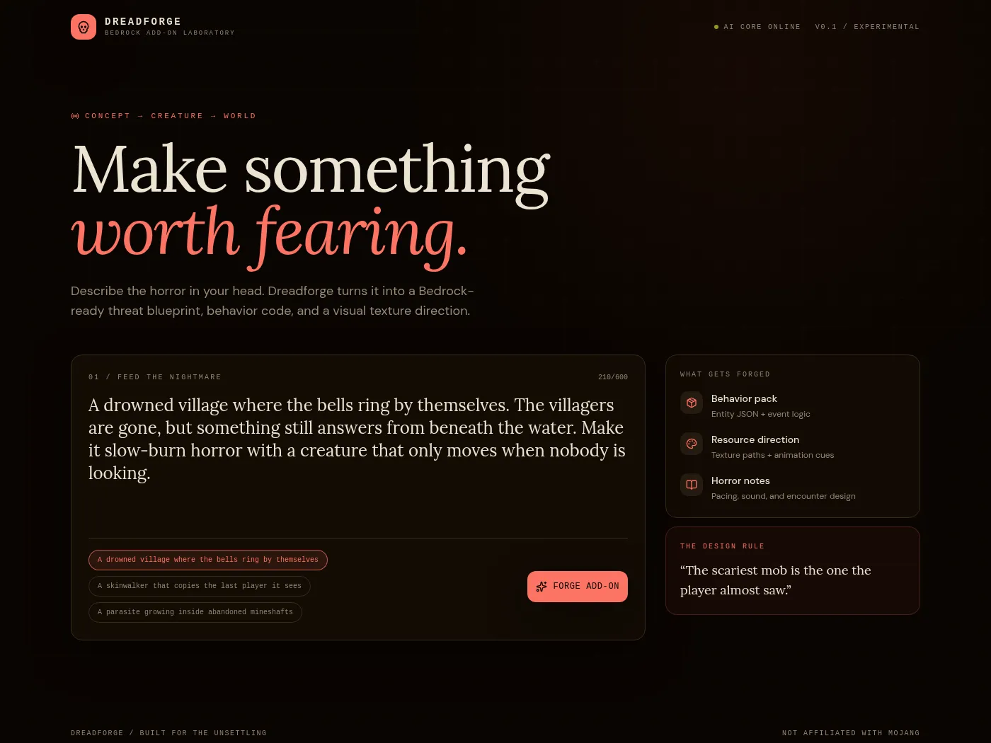 AI Add-On Crafter
