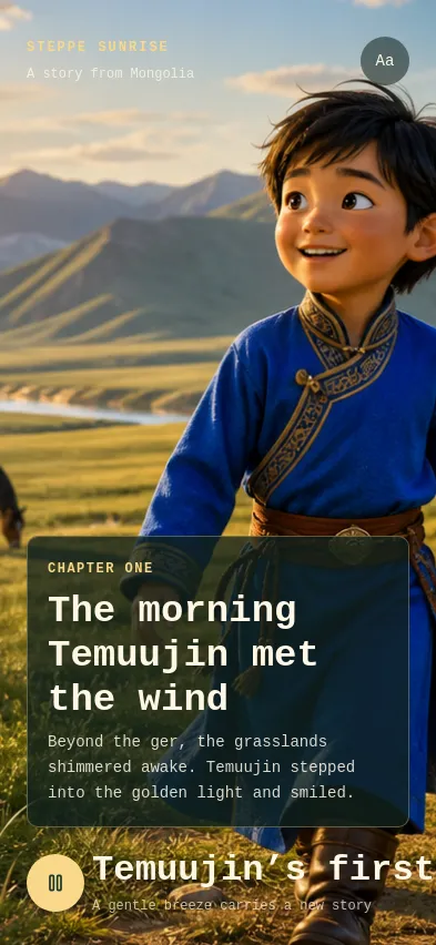 Steppe Sunrise Adventure