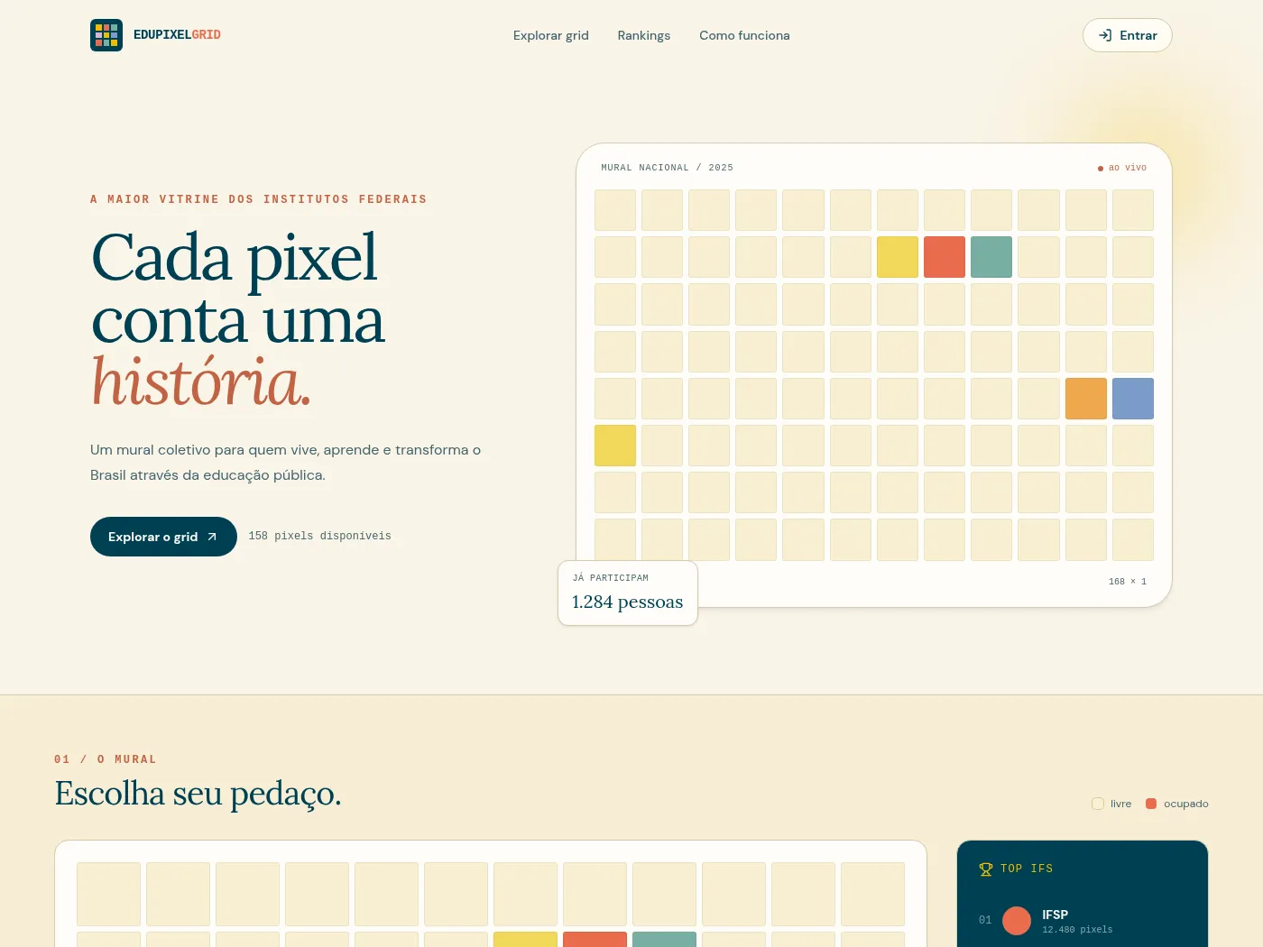 EduPixel Grid