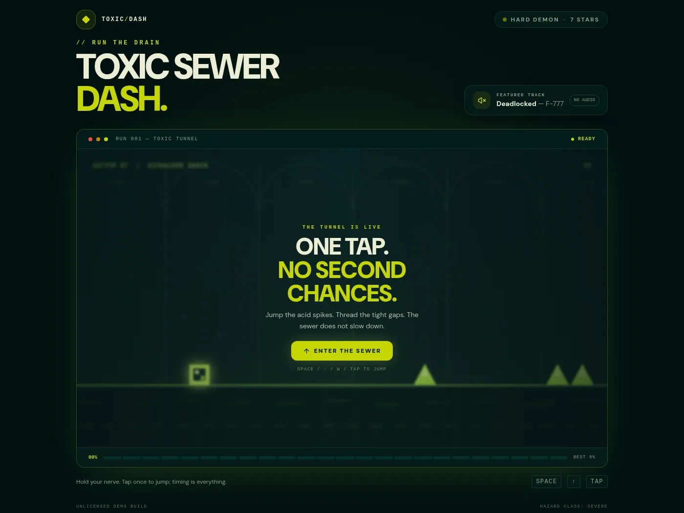 Toxic Sewer Dash
