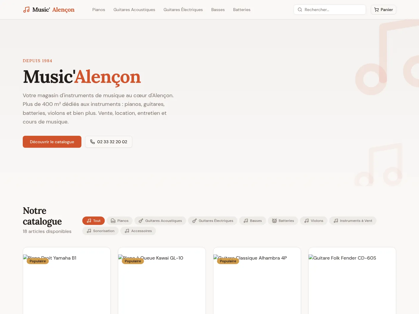 Music'Alençon Shop