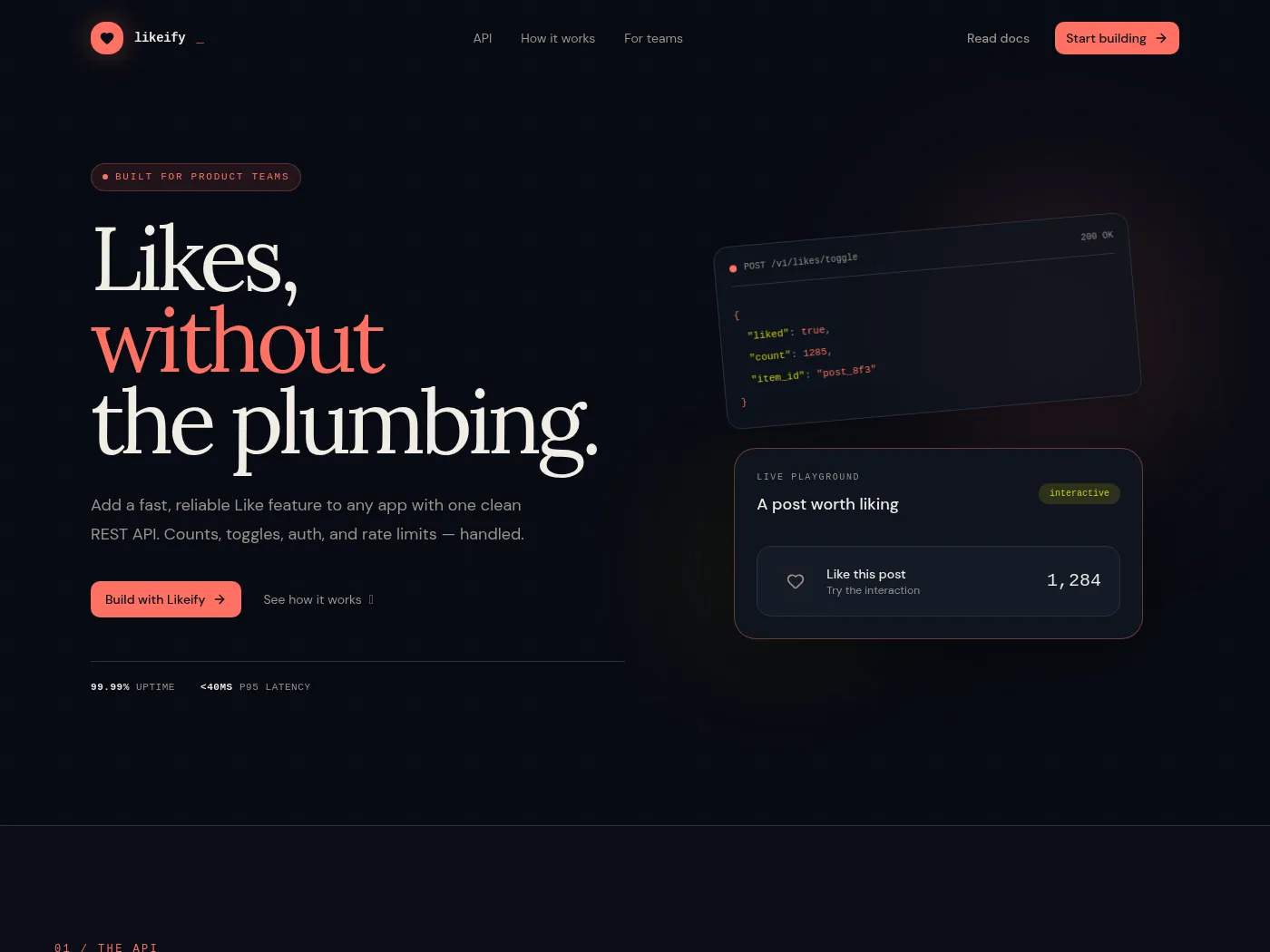 Likeify API