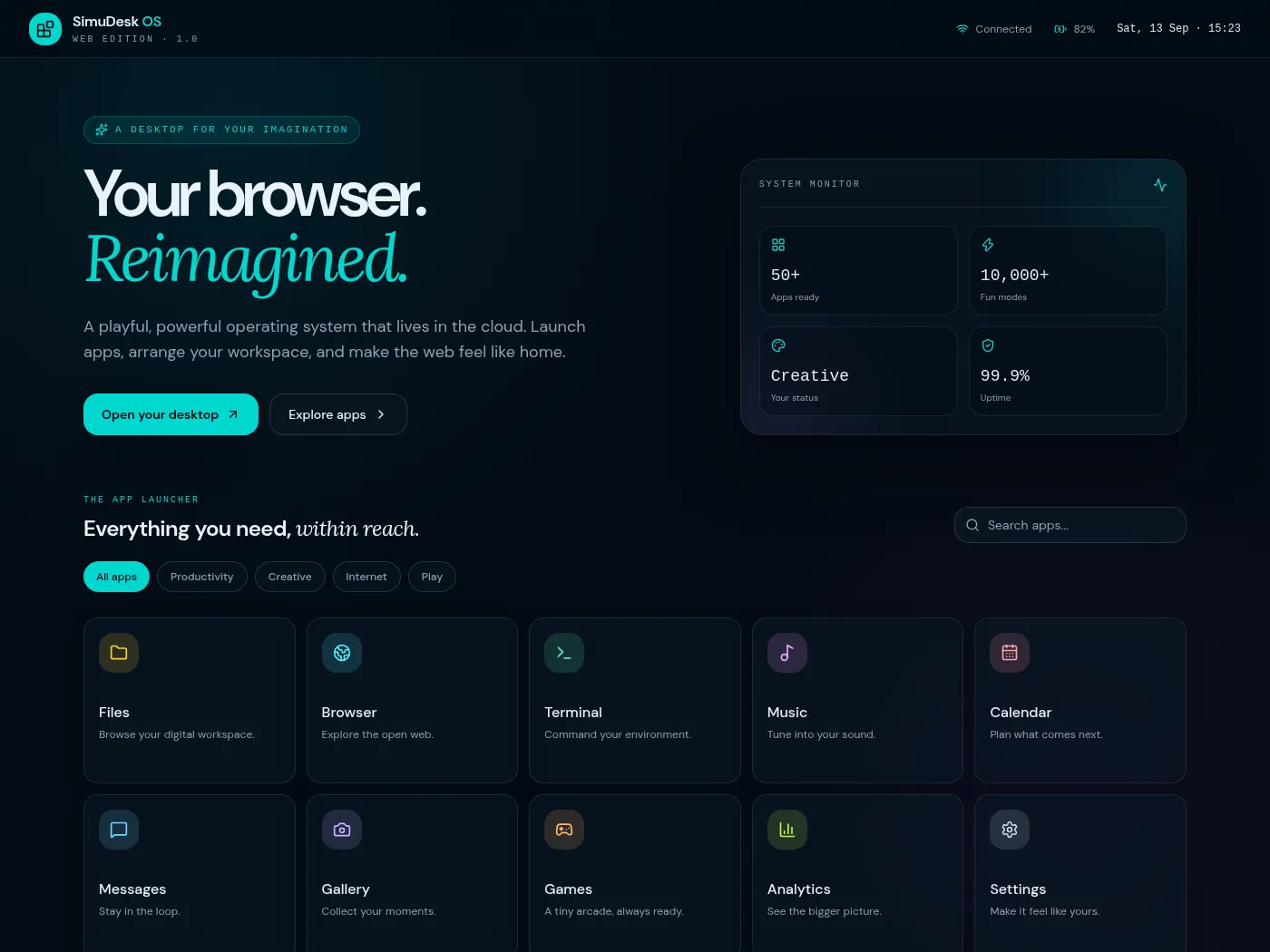 SimuDesk OS