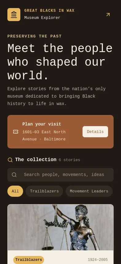 Wax Museum Explorer