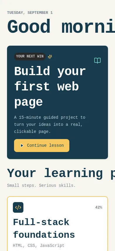 CodeCalc Journey