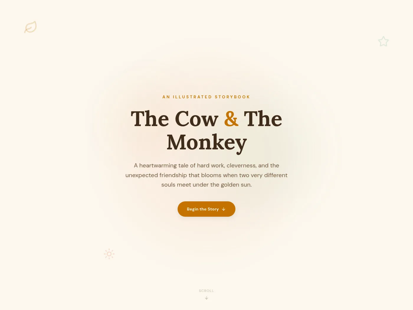Cow & Monkey Tale