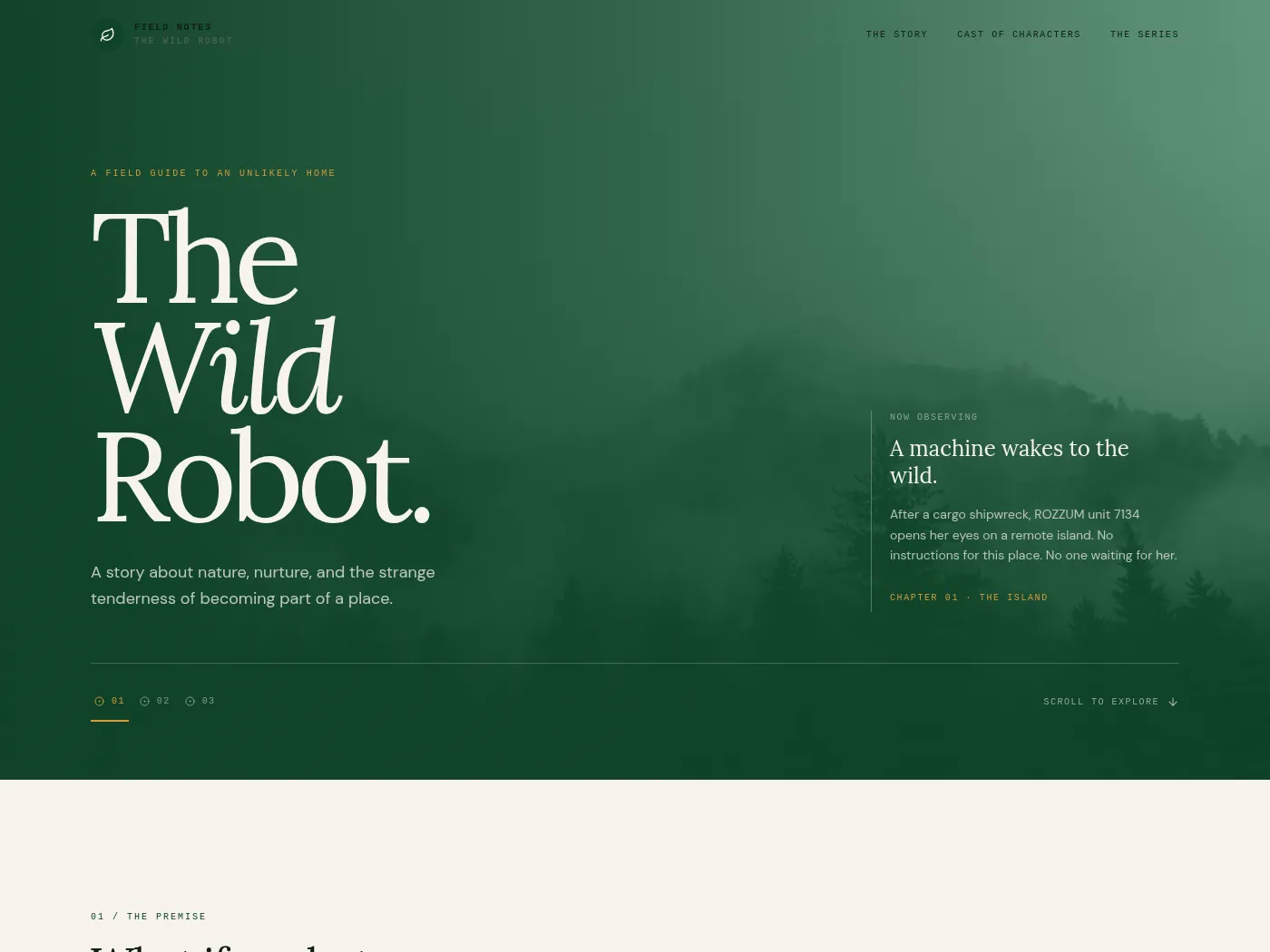The Wild Robot Hub