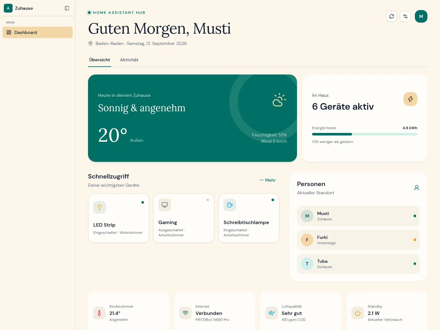 Home Assistant Hub