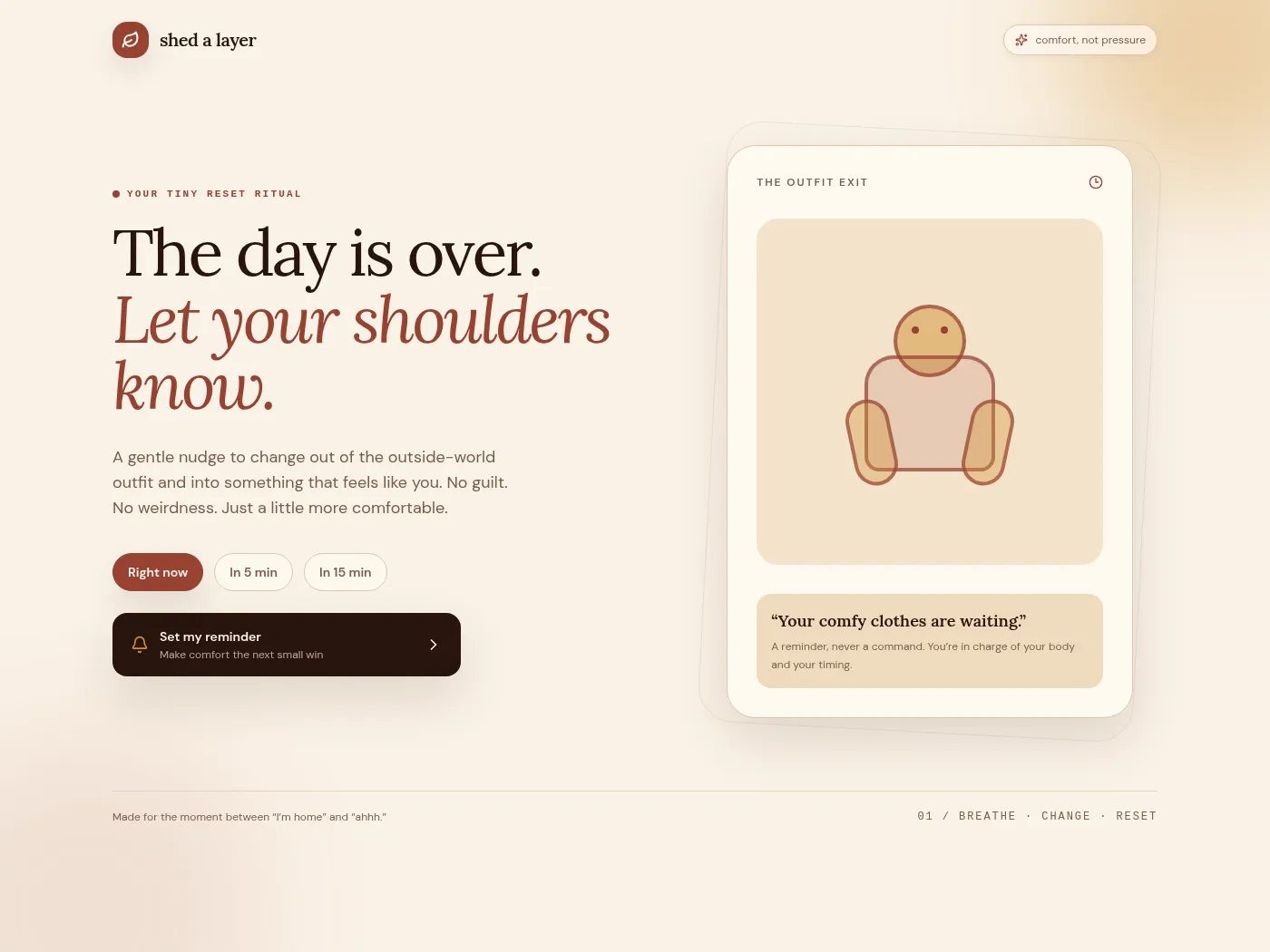 Clothing Reminder App