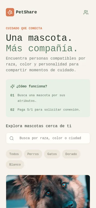 PetShare App