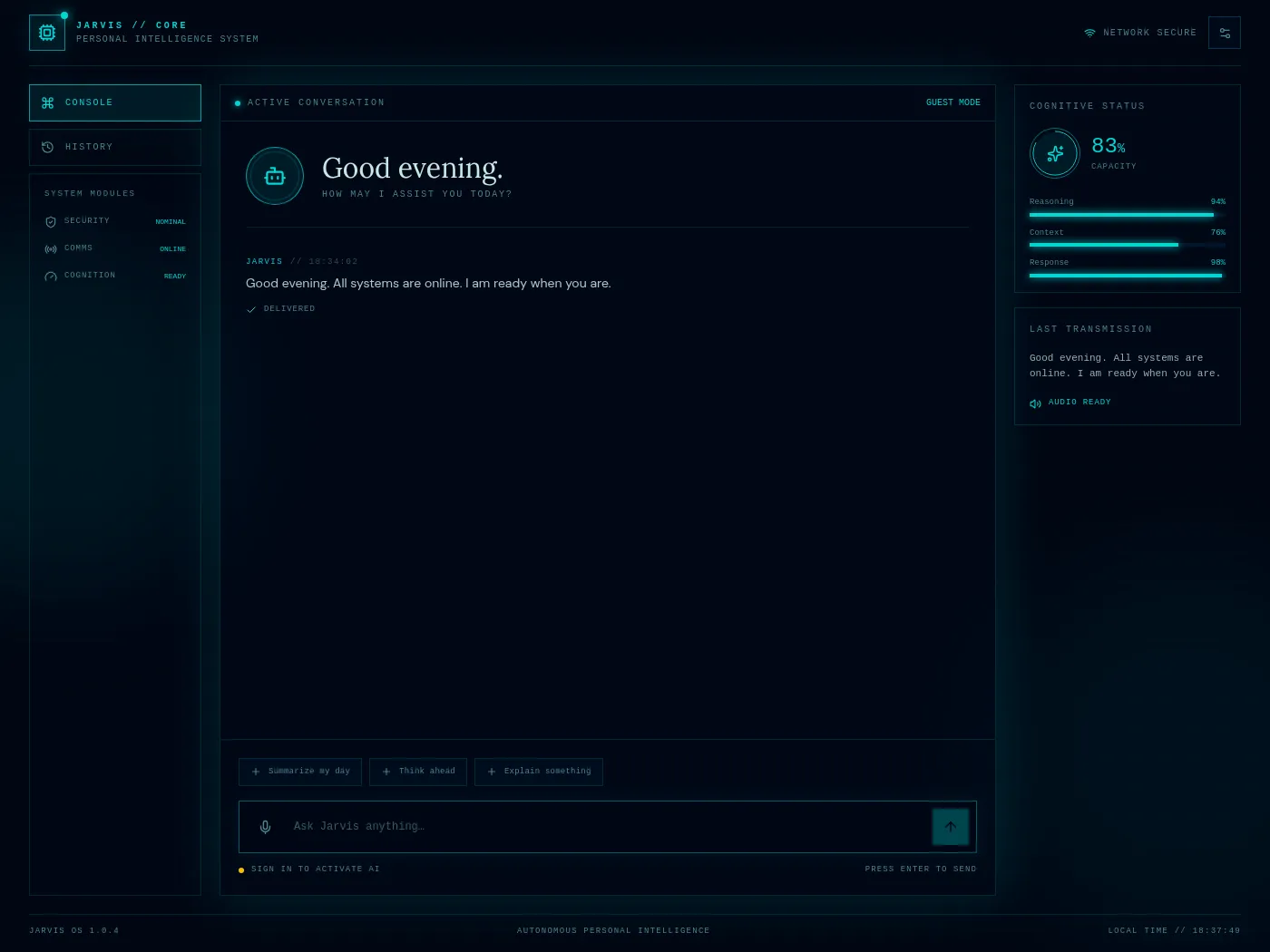 Jarvis Assistant
