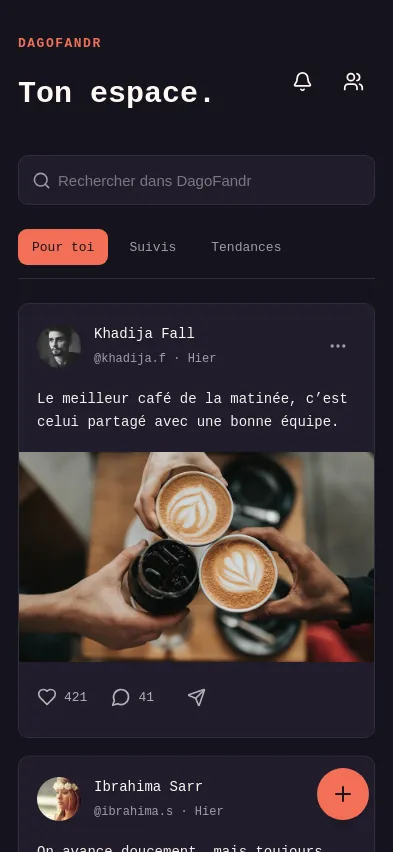 DagoFandr Social Hub