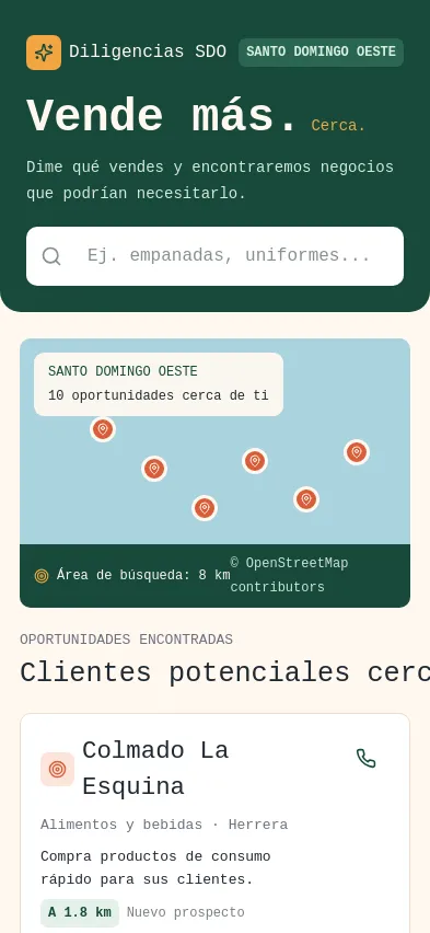 Diligencias SDO Finder