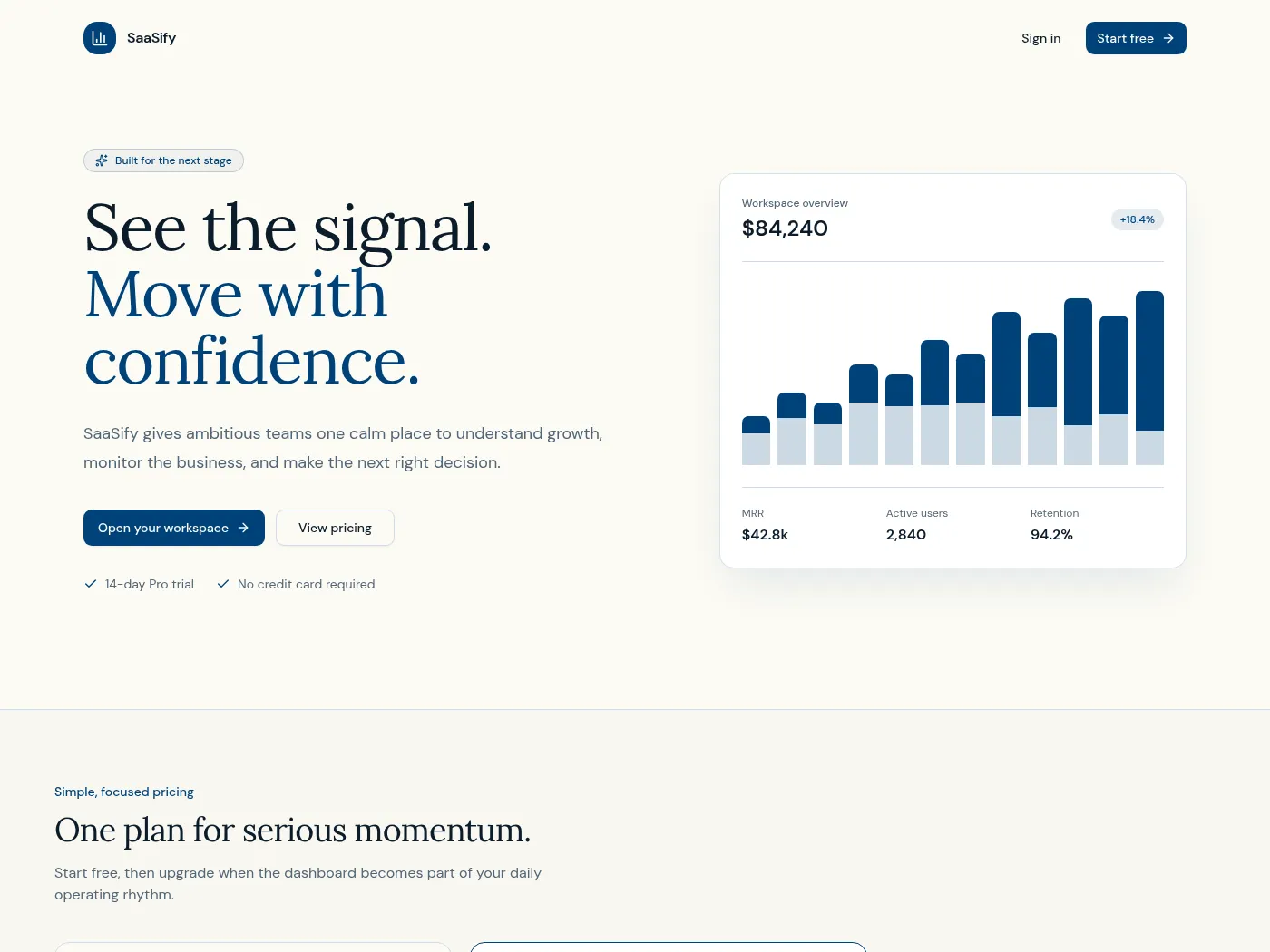 SaaSify Dashboard