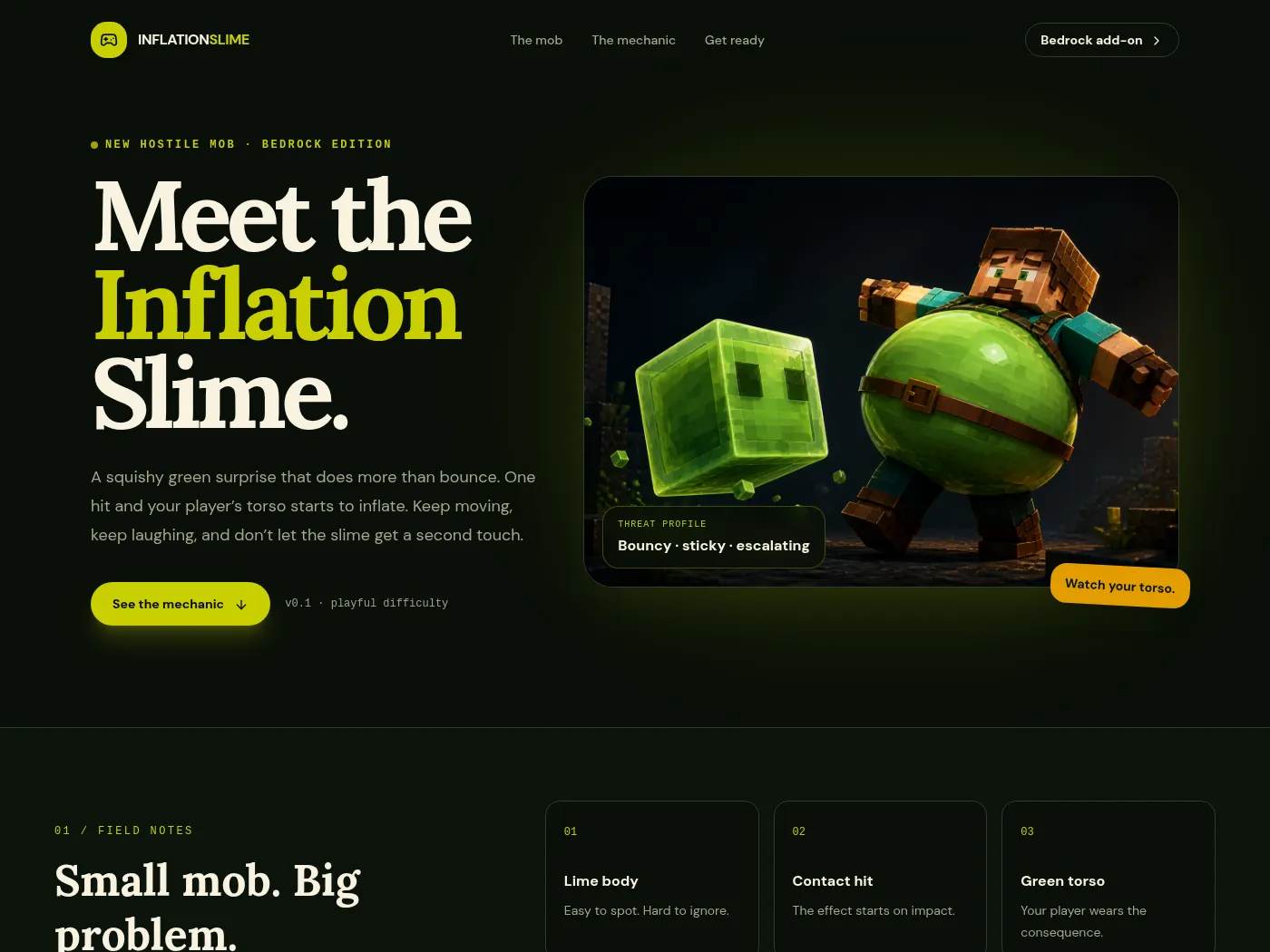Inflation Slime Mod