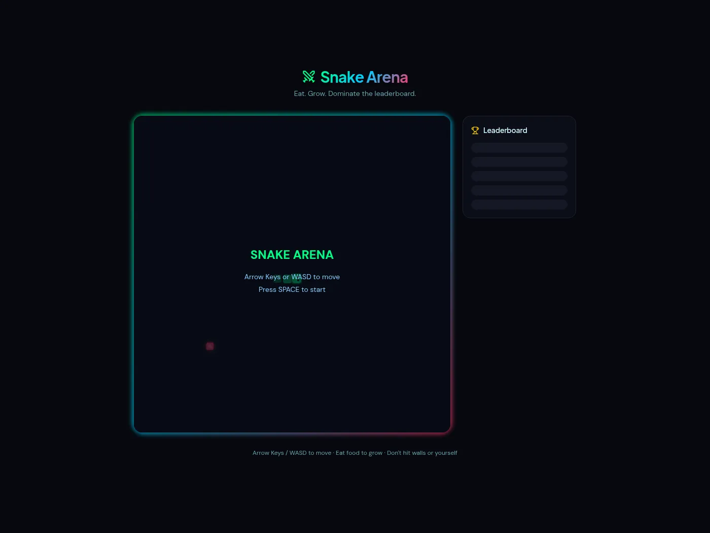 Snake Arena Multiplayer