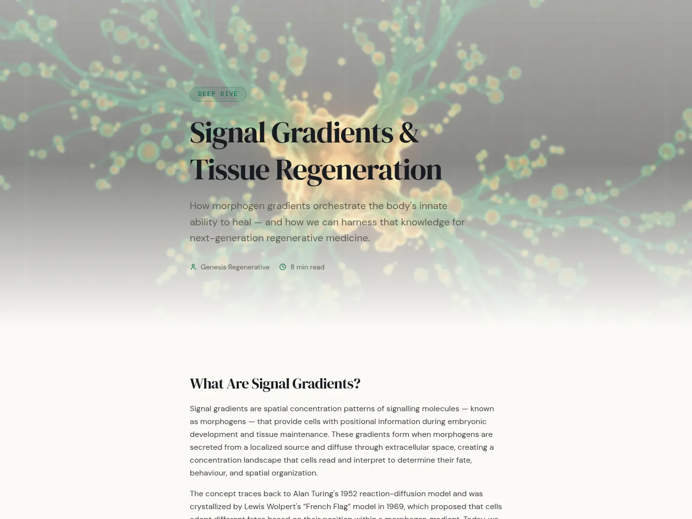 Signal Gradients Blog