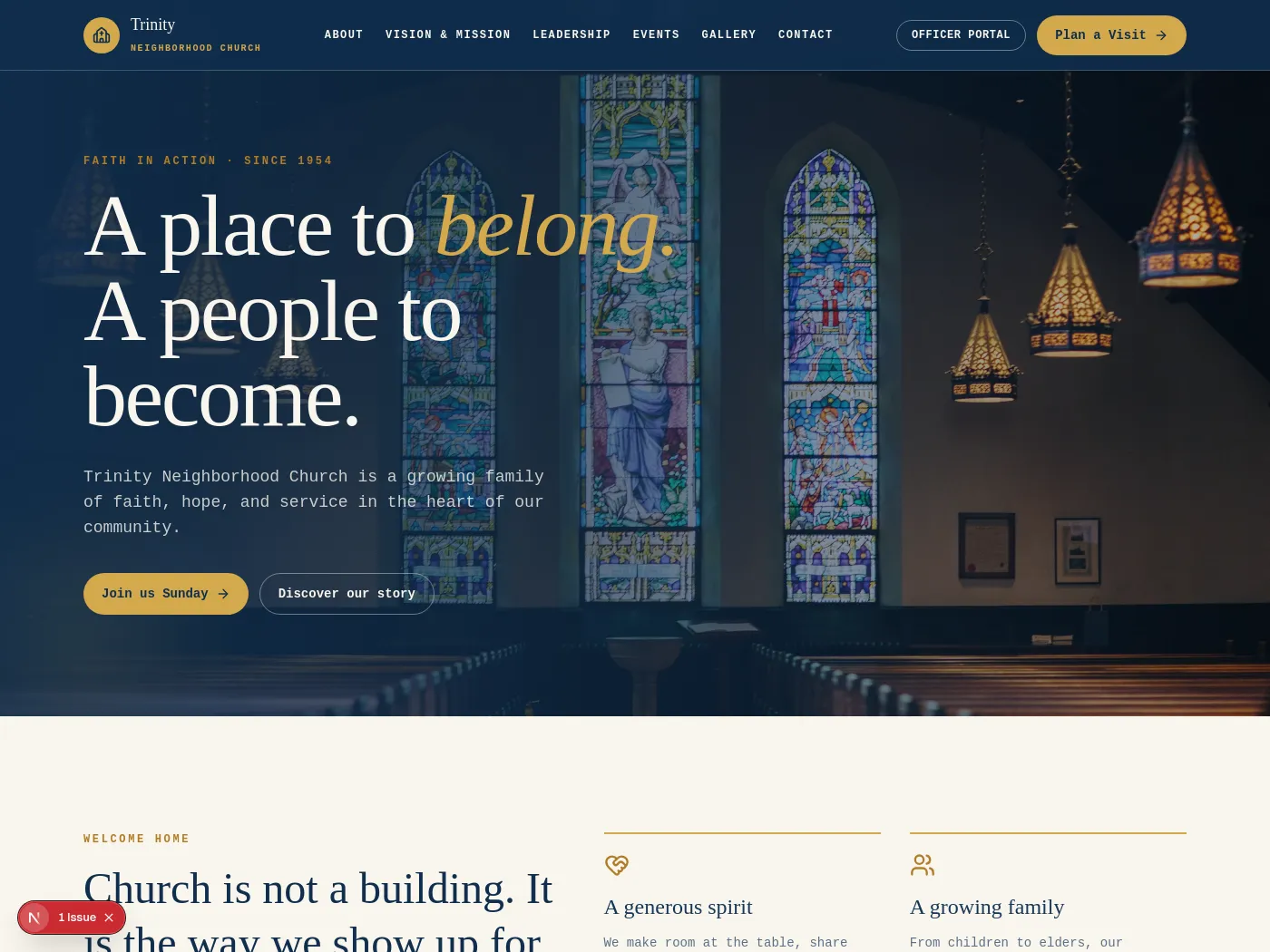 Trinity Church Manager