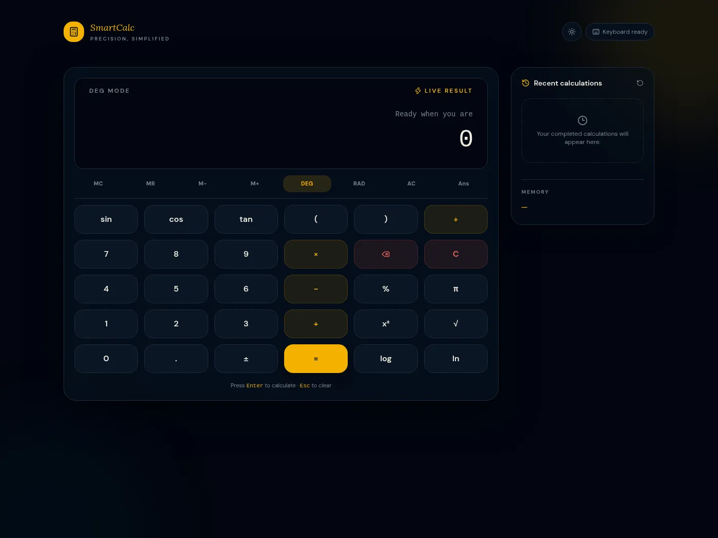SmartCalc App