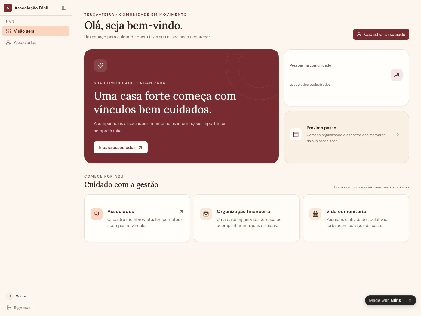 Associação Fácil