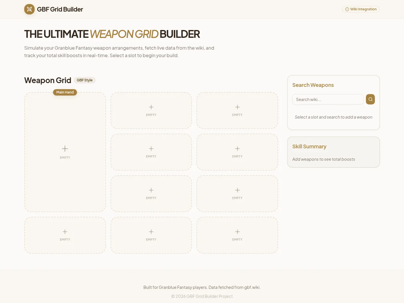 GBF Grid Builder