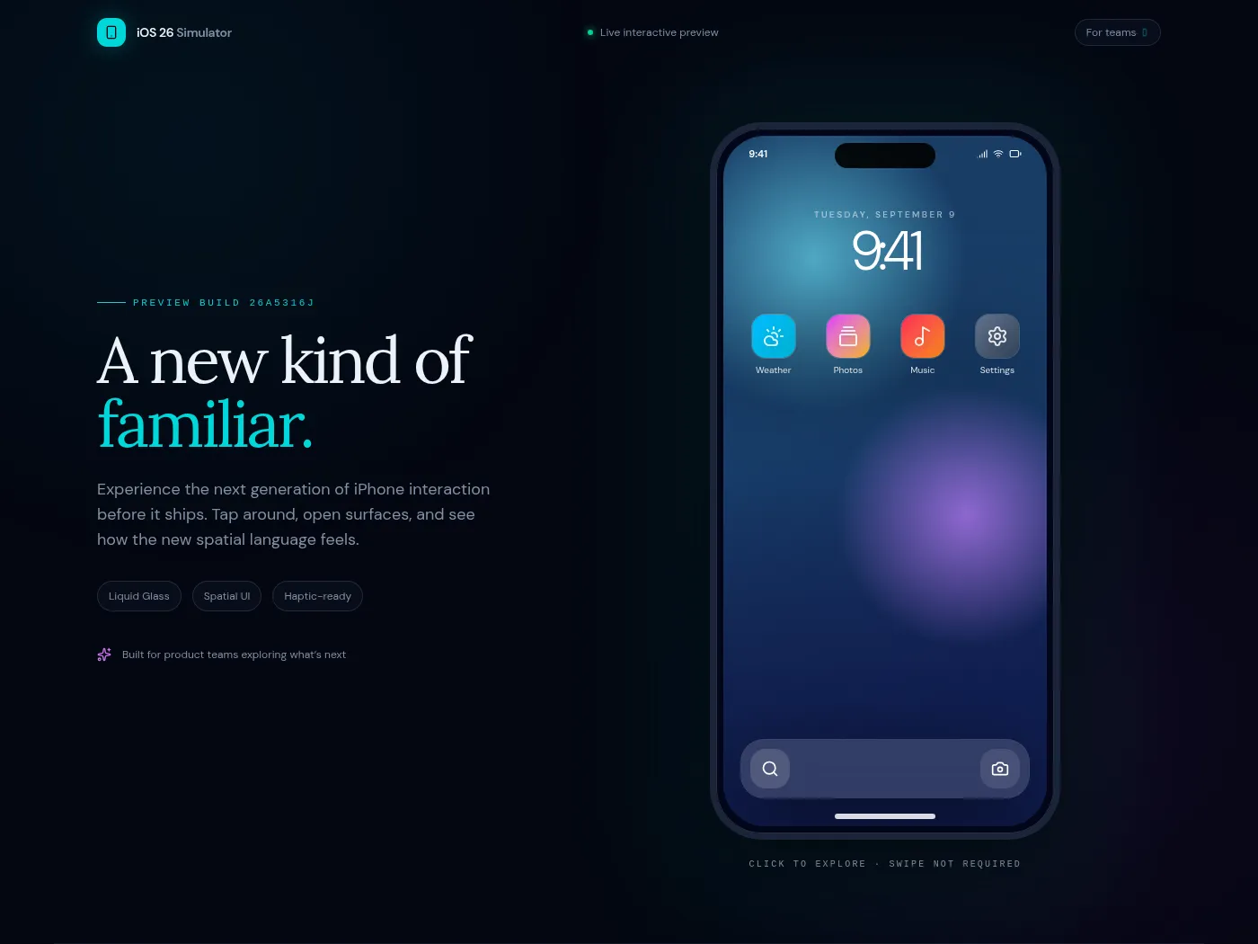 iOS 26 Simulator