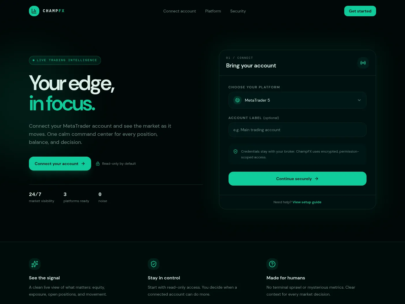 ChampFX Live Trading