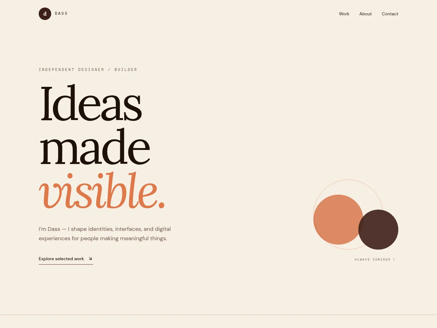 Dass Personal Website