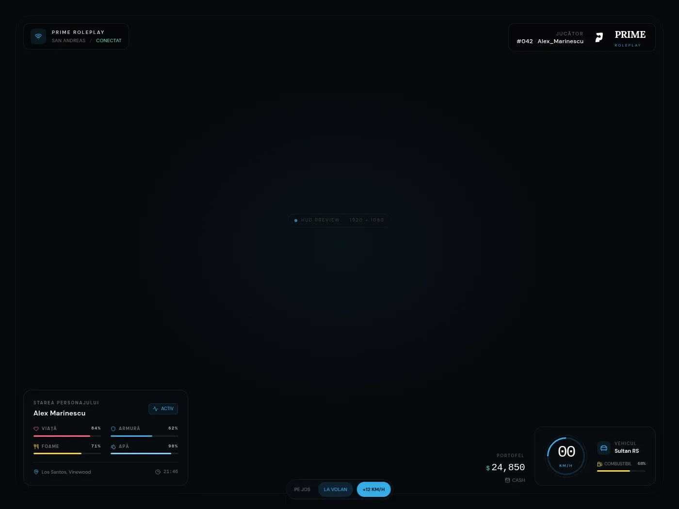 MTA Server HUD Pro