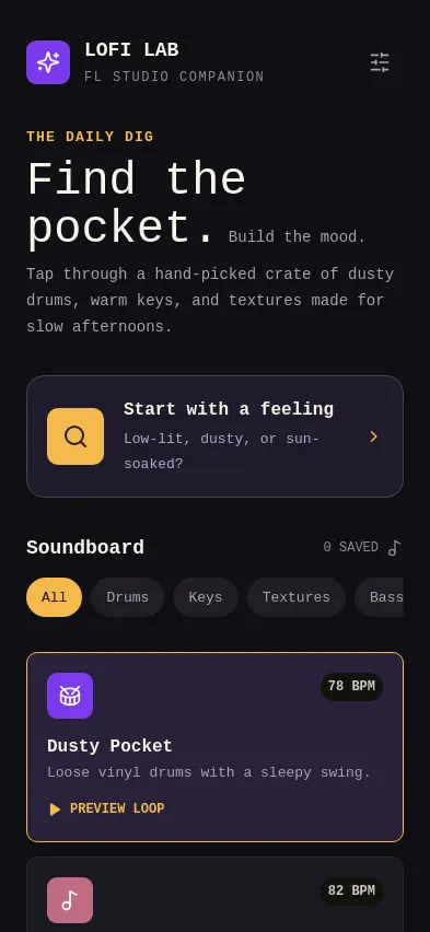 Lofi Beat Companion