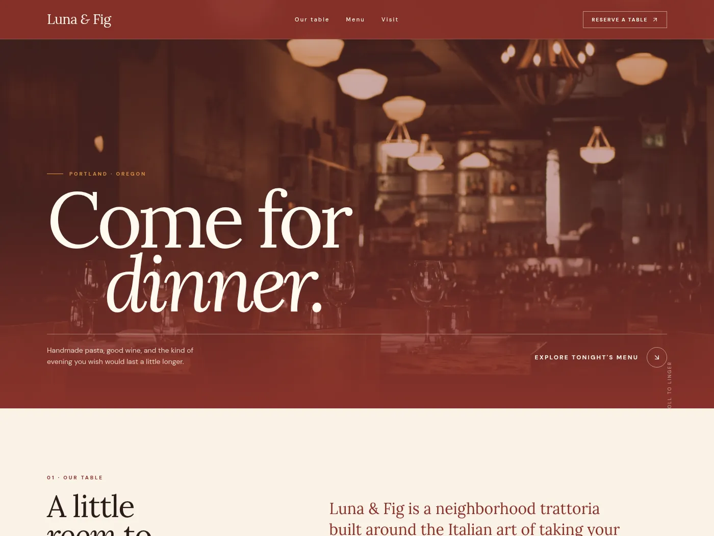 Polished Site Preview